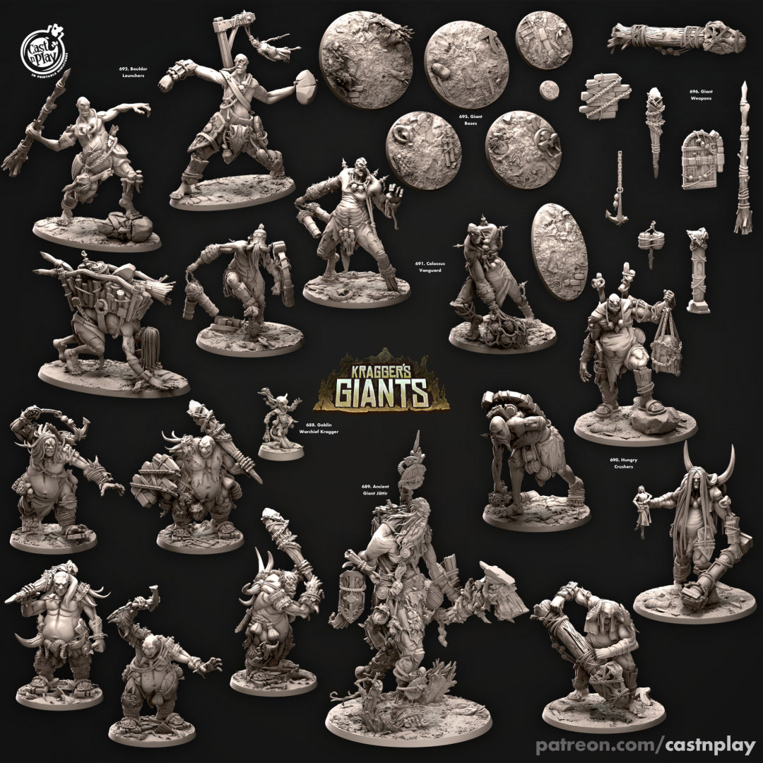 Kragger's Giants by Cast N Play – Warchest Creations