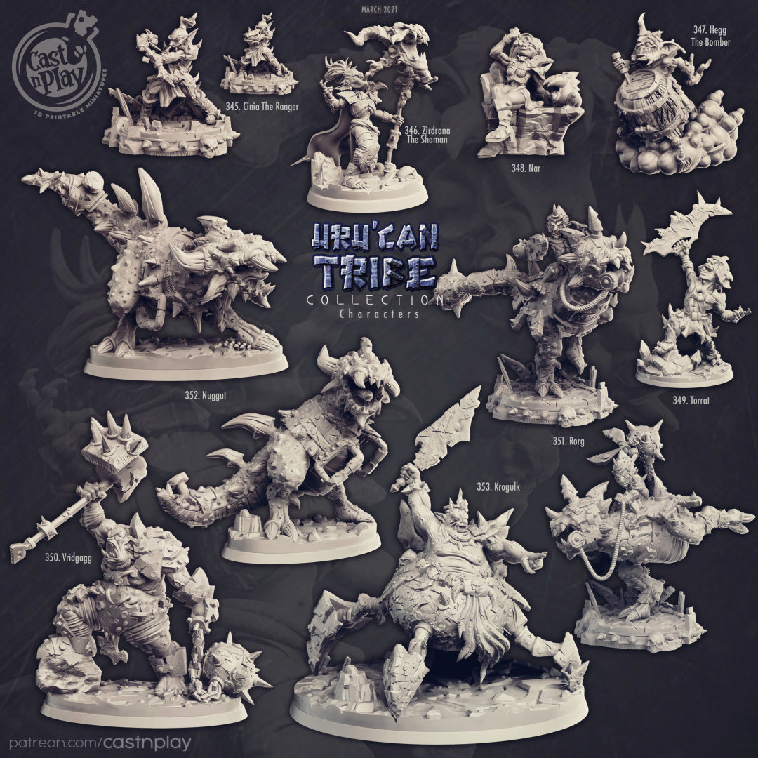 Uru'can Tribe By Cast N Play – Warchest Creations