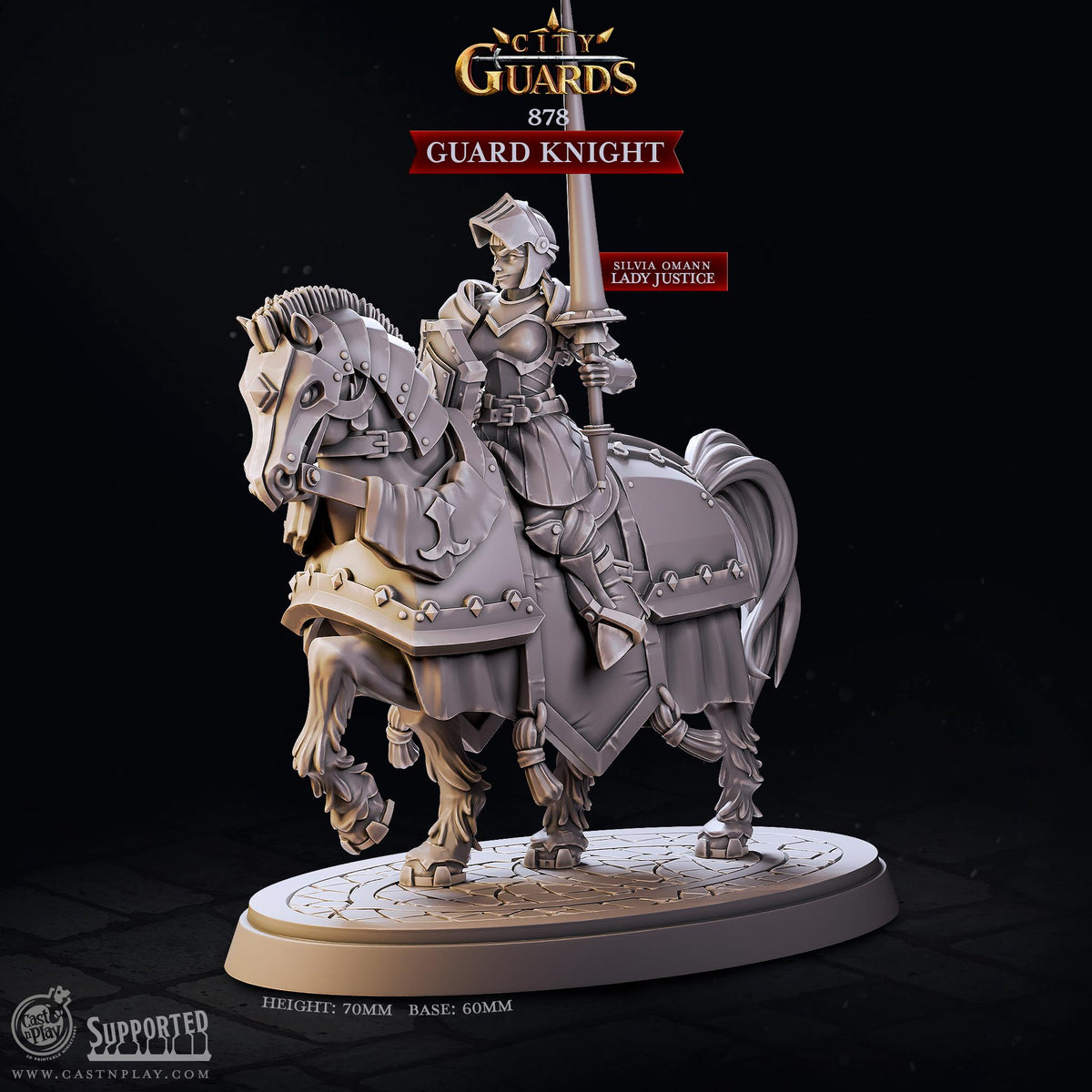 Guard Knight Companions by Cast N Play (City Guards) – Warchest Creations